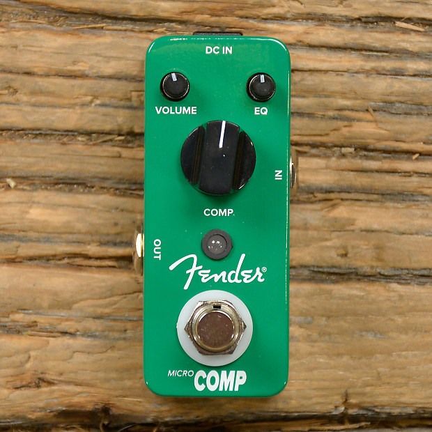 Fender Micro Compressor Green (USED) | Reverb
