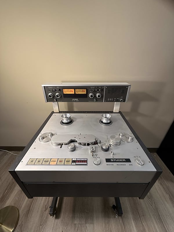 Studer A80 RC MK II Master Recorder 1/4" 2-Track Tape | Reverb
