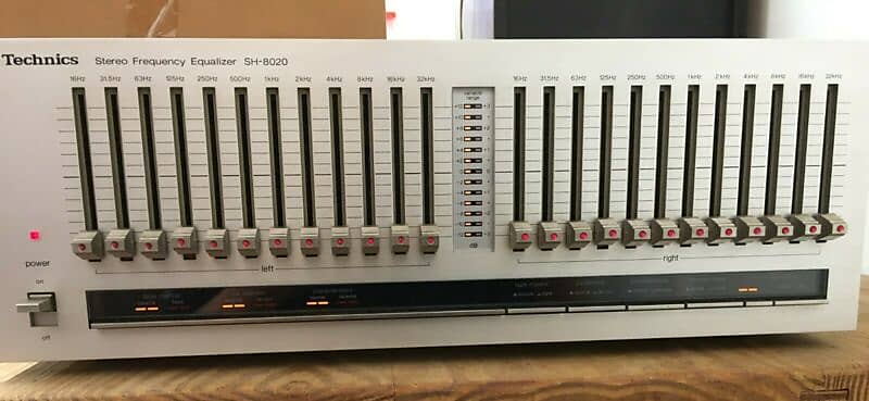 Technics SH-8020 Stereo Frequency Equalizer | Reverb