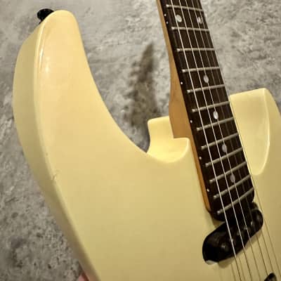 Kramer Pacer Custom II Late 80s / Early 90s - White / Yellow | Reverb