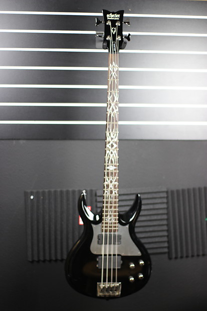 Schecter Devil LImited Bass black | Reverb