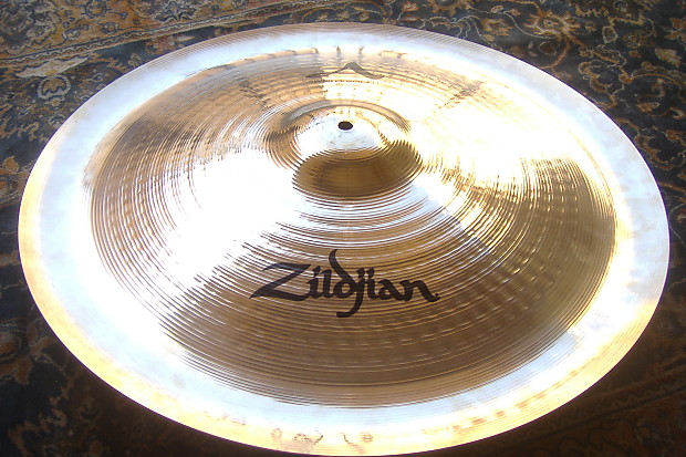 RARE ZILDJIAN PROTOTYPE 22" UNDRILLED BRILLIANT Swish Knocker | Reverb
