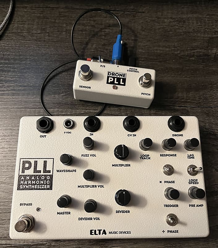 Elta Schumann PLL clone 2010's White w/ Drone Switch | Reverb