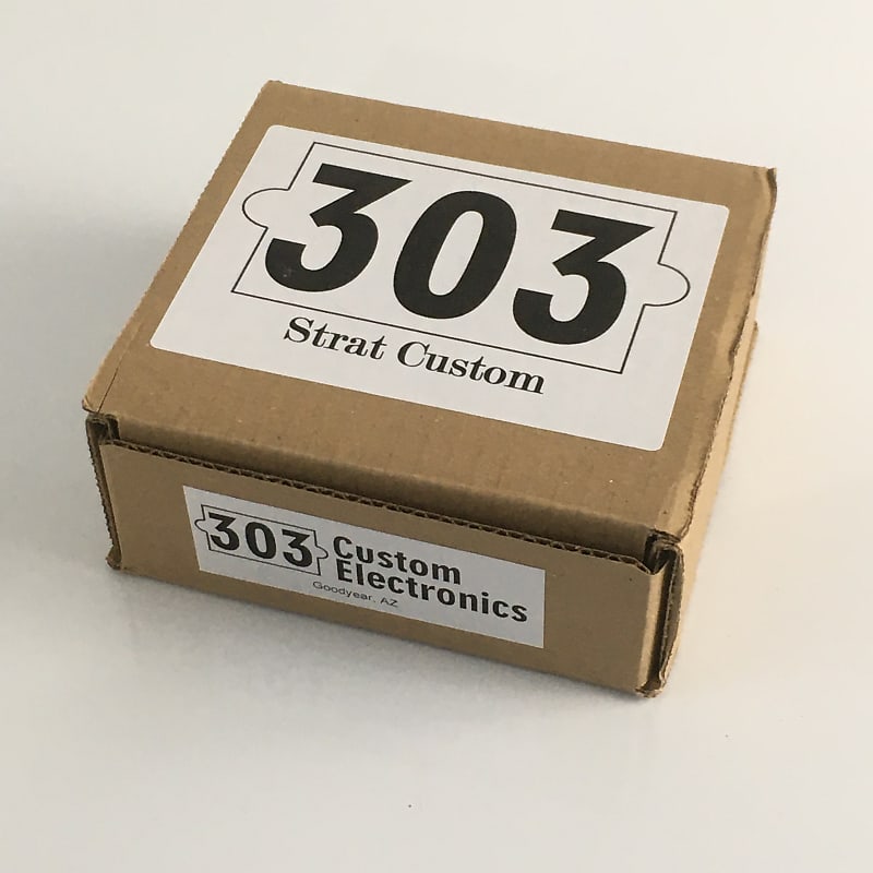 Made in USA 303 Custom Electronics Empty Pickup Box 2023 | Reverb