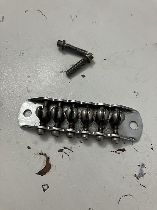 Mosrite Roller Bridge - Nickel/Chrome | Reverb