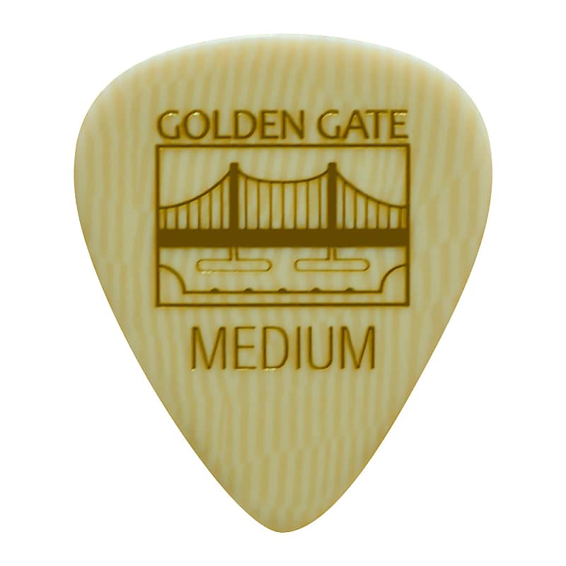 Golden Gate MP-441 Deluxe Flat Pick - Sideman - Medium - | Reverb UK