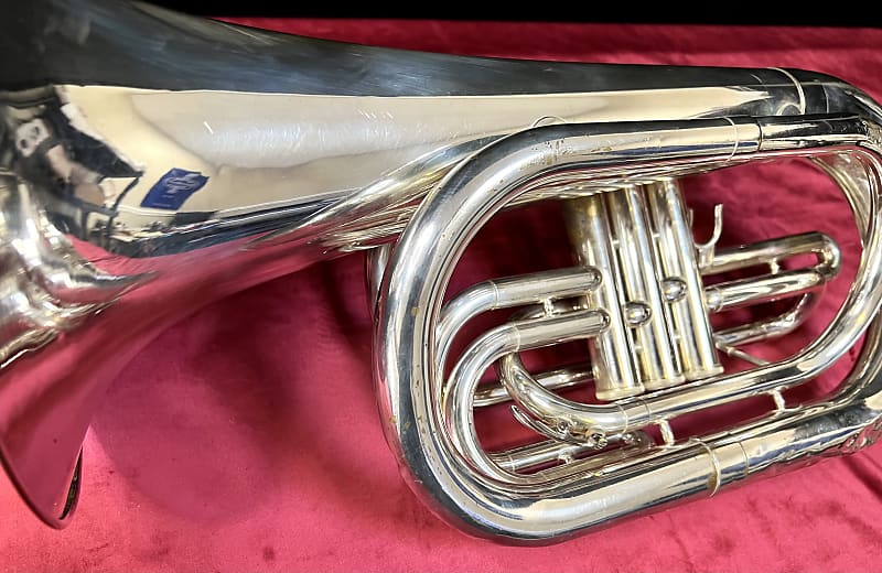 Bach 1106 Marching Baritone 🔥 Silver 🔥 Plays Fantastic 🔥 | Reverb
