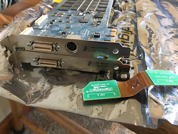 Digidesign AVID HD2 PCI E Core and Accel + TDM flex cable | Reverb