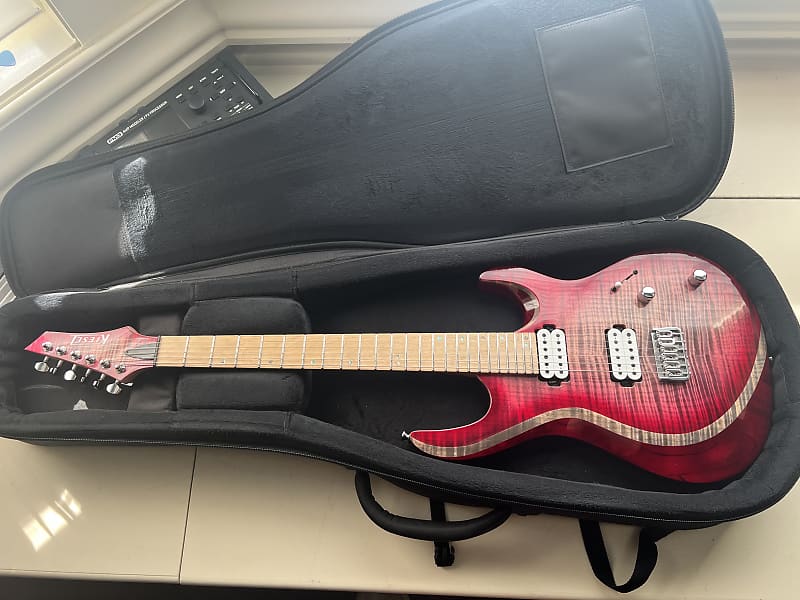 Kiesel Aries 6 2021 Bolt On - Crimson Red California Burst | Reverb