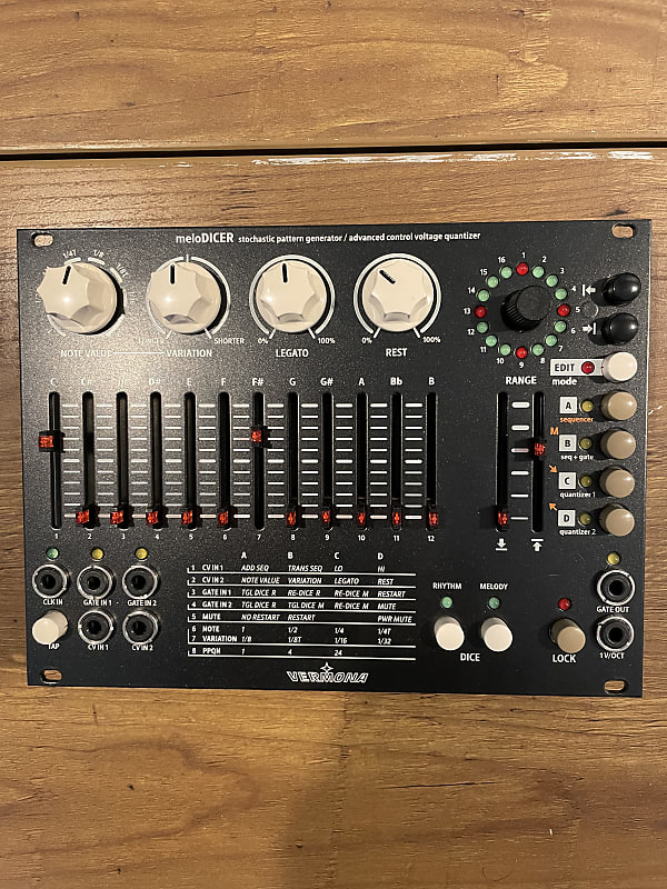 Vermona Melodicer 2020 - Black | Reverb