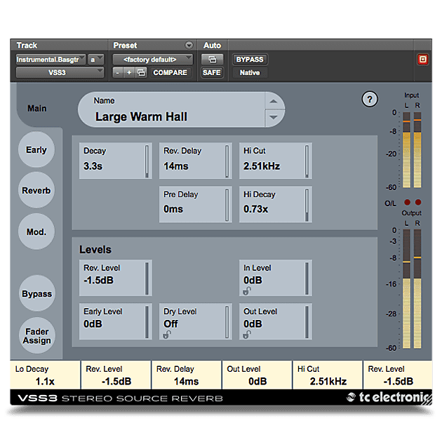 TC Electronic VSS3 Native | Reverb