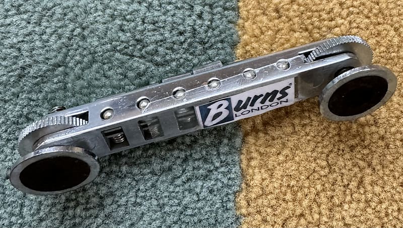 Vintage Baldwin Burns 706 Bridge 60s - Chrome | Reverb