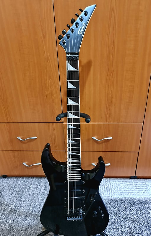 Fenix Young Chang E9 Superstrat Rare 1989 - Black | Reverb