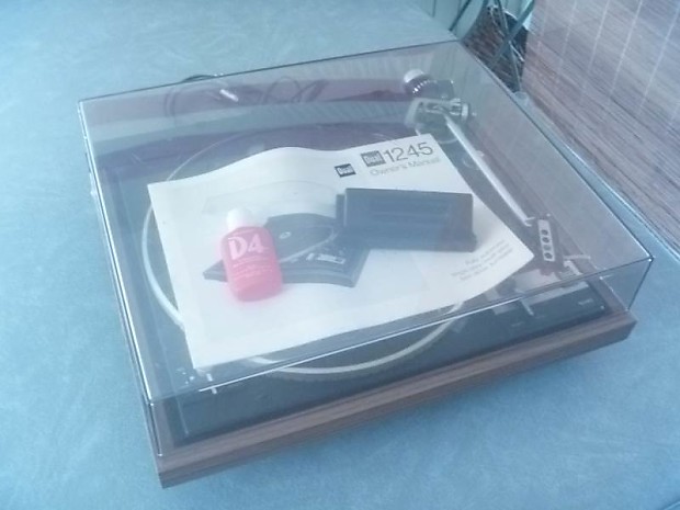 Dual 1245 1970'S Black / Brown | Reverb