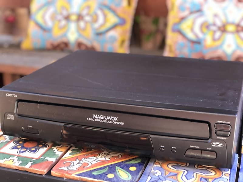 Philips MAGNAVOX 5 DISK Carousel CD PLAYER CDC725 / CDC 725 | Reverb