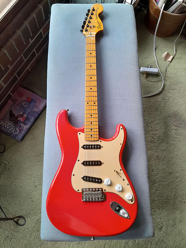 1983-1984 MIJ Squier SQ serial Number, SEE VIDEO, Vintage | Reverb