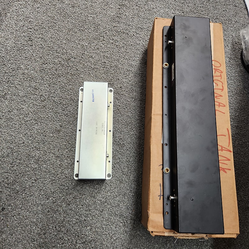 Ruby tubes reverb tank Rrvl2ab1c1bv4 and a small 2 | Reverb