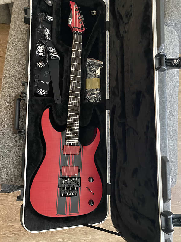 Schecter Banshee GT Satin trans red | Reverb