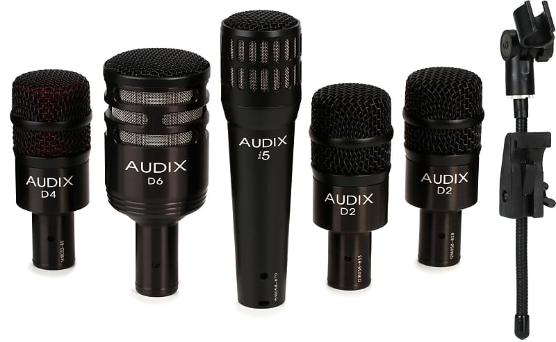 Audix DP-5A 5-Piece Drum Microphone Package Bundle with Audix | Reverb