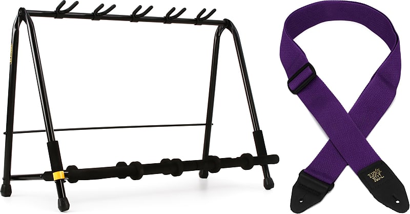 Hercules Stands GS525B Multi-guitar Rack for up to 5 Guitars | Reverb