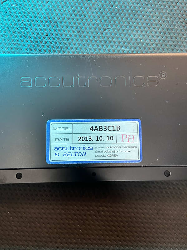 Accutronics 4AB3C1B Long Spring Reverb Tank | Reverb