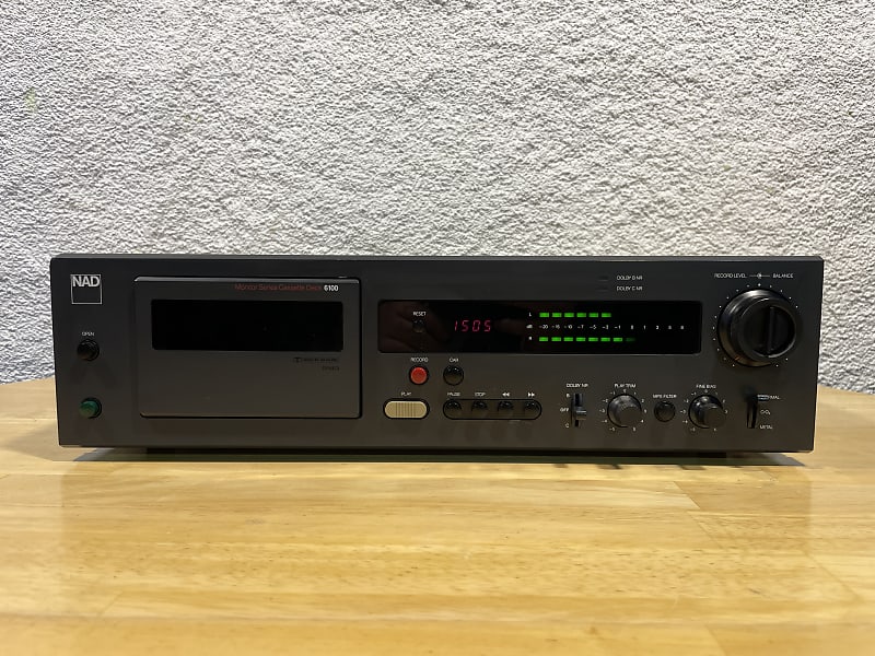 NAD 6100 Monitor Series Cassette Deck | Reverb