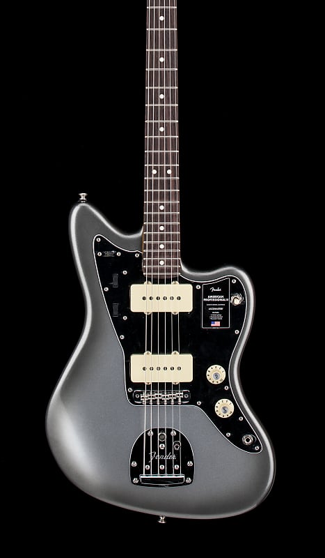 Fender American Professional II Jazzmaster - Mercury #06383 | Reverb
