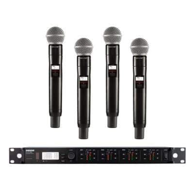 Shure ULXD4Q Quad Channel Digital Wireless Receiver - G50 | Reverb
