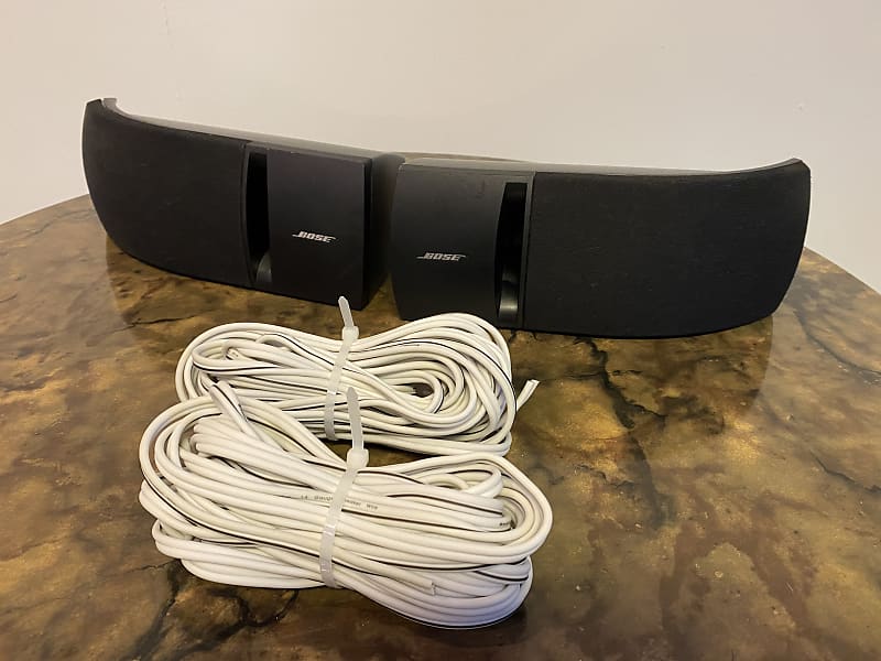 Bose 161 Bookshelf Surround Sound Black Left & Right | Reverb
