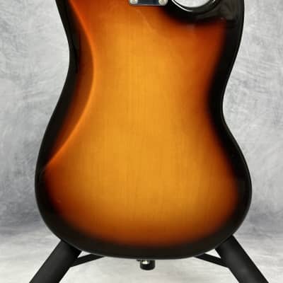 Left Handed Fender Mustang MG-69 (2007-2010) Sunburst | Reverb