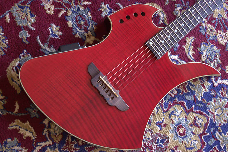 B.C. Rich Acoustic Series Slimline Mockingbird Flamed Maple | Reverb