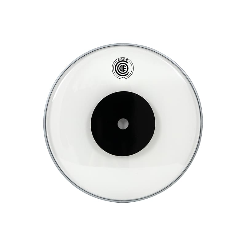 Code LAWCL13 Law Series Clear Drumhead. 13" With Donut | Reverb