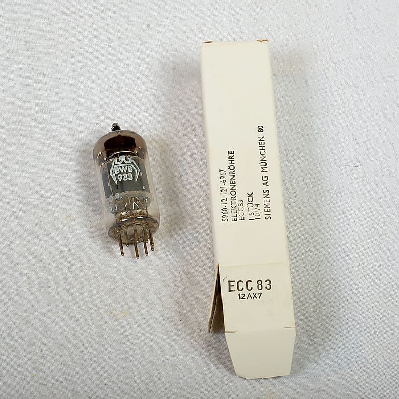 Siemens ECC 83 /12AX7 NOS (Quad) | Reverb