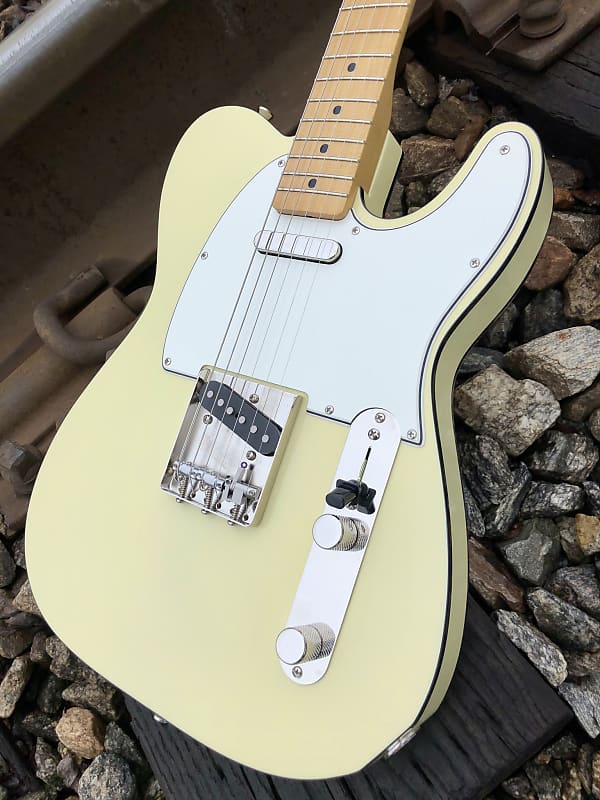 RS Guitarworks Telecaster- Olympic White with Joe Glaser | Reverb UK