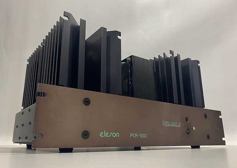 Vintage Eleson Audio PCA-100 Pure Class A Power Amplifier. | Reverb