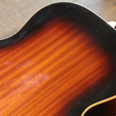Vintage! 1945 Levin Acoustic Archtop Guitar Sunburst + | Reverb