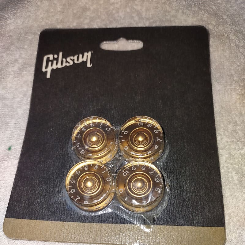 Gibson Speed Knobs 4-Pack - 2021- Gold | Reverb
