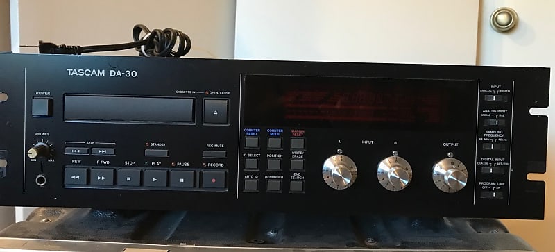 TASCAM DA-30 1990s - Black | Reverb