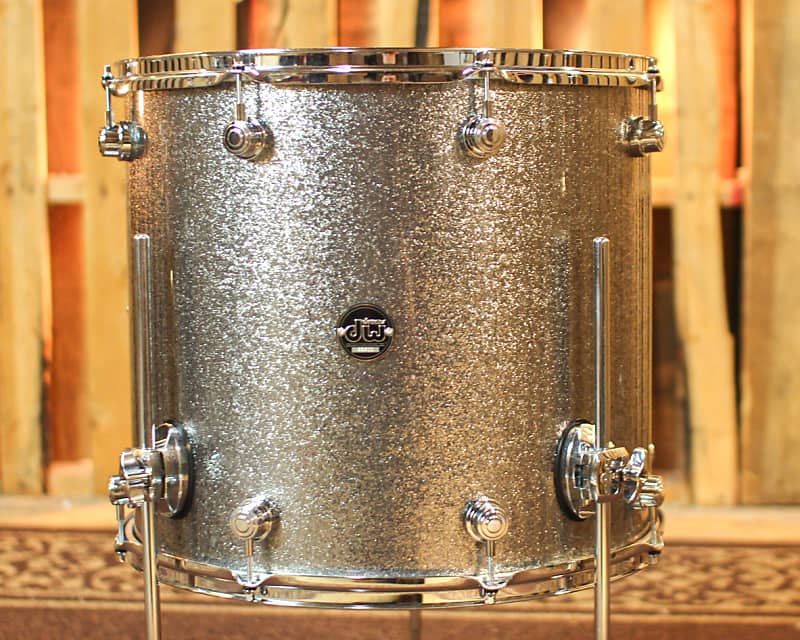 DW Performance Titanium Sparkle Floor Tom - 16x18 | Reverb
