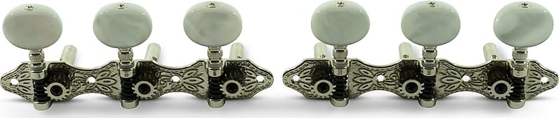 WD Ultra Deluxe Steel String Tuning Machines Nickel | Reverb
