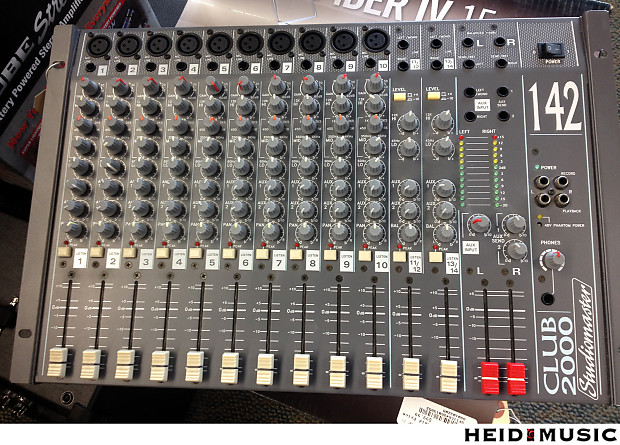 Used Studiomaster Club 2000 142 Mixing Console | Reverb