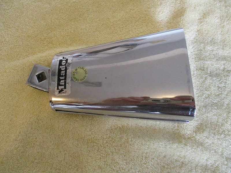 Latin Percussion LP Matador Chrome Mountable Cowbell, | Reverb