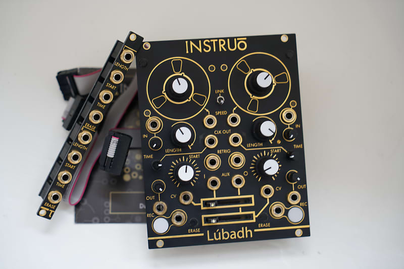 Instruo Lubadh - Eurorack Dual Tape Deck Looper - Modular | Reverb