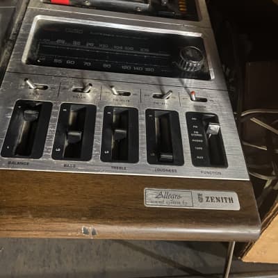 Zenith Allegro Vintage 1960’s 8Track Stereo System | Reverb