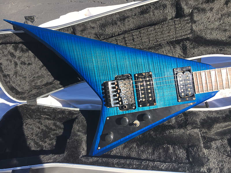 Jackson RR3 Flamed Top Electric Guitar Japan w/ Fitted Hard | Reverb