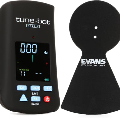 Overtone Labs Tune-Bot Studio Drum Tuner Bundle with Evans | Reverb