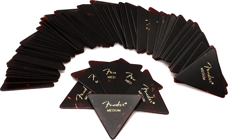 Fender 355 Shape Triangle Pick 72-Pack - Medium (3-pack) | Reverb