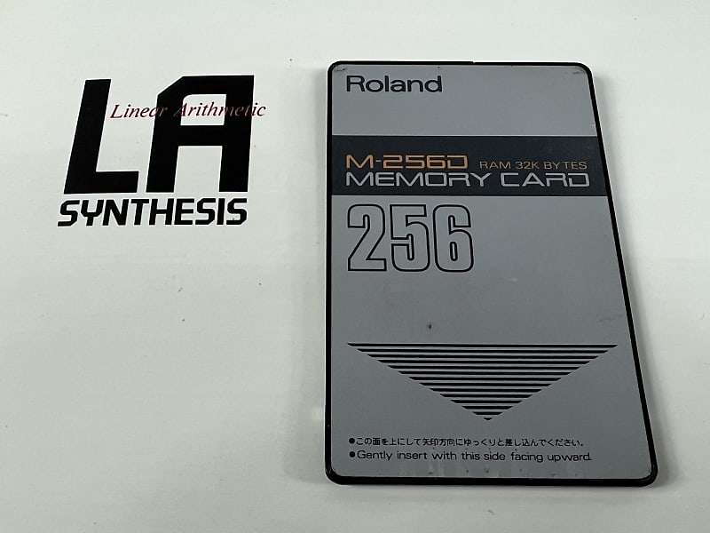 Roland M-256D RAM Memory sound card | Reverb