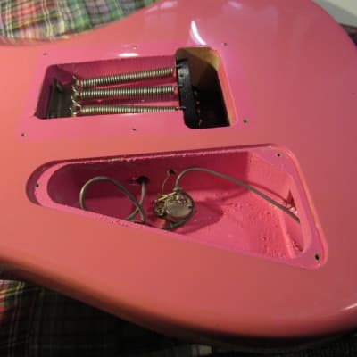 Schecter Strategy 1979 early 80's model Shocking PINK no sn# | Reverb
