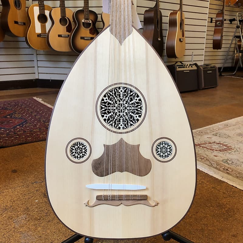Mid-East Turkish Oud Spruce/Walnut w/Padded Gig Bag | Reverb